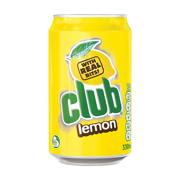 Club Lemon 330ml Can – AFT DrinksCash & Carry