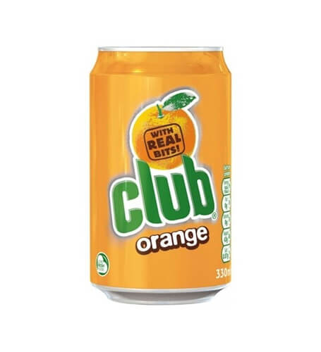 Club Orange 330ml Can – AFT DrinksCash & Carry