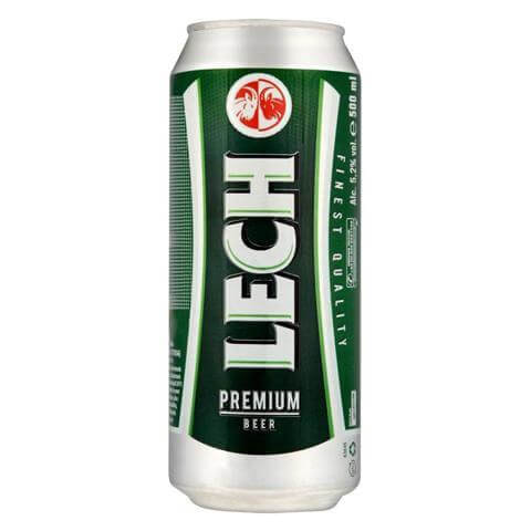 Lech Premium Polish Lager 500ml Can – AFT DrinksCash & Carry