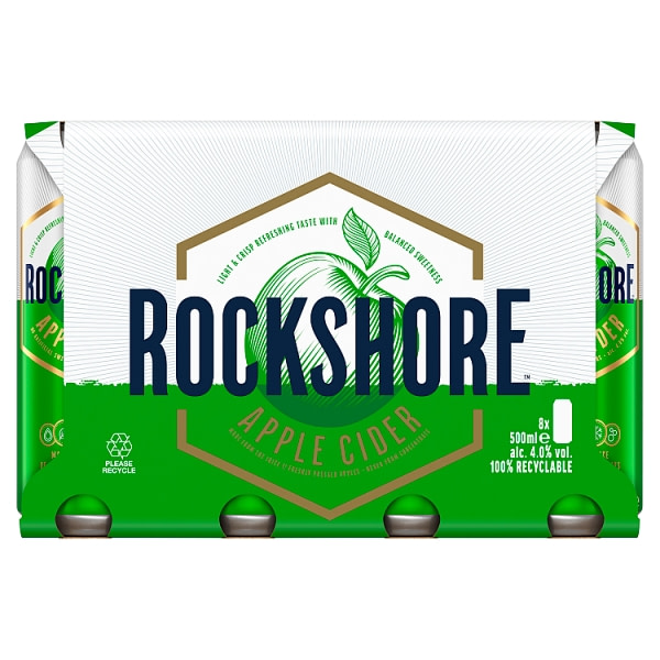 Rockshore Cider 500ml Can 8 Pack – AFT DrinksCash & Carry