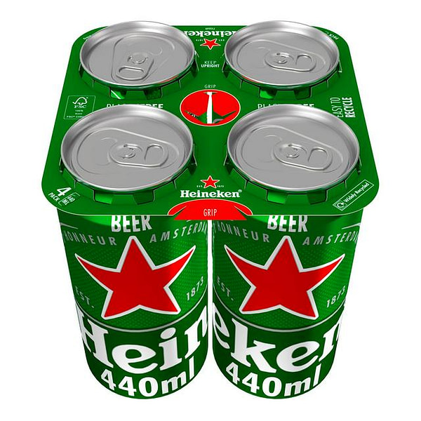 Heineken Lager 440ml Can – AFT DrinksCash & Carry